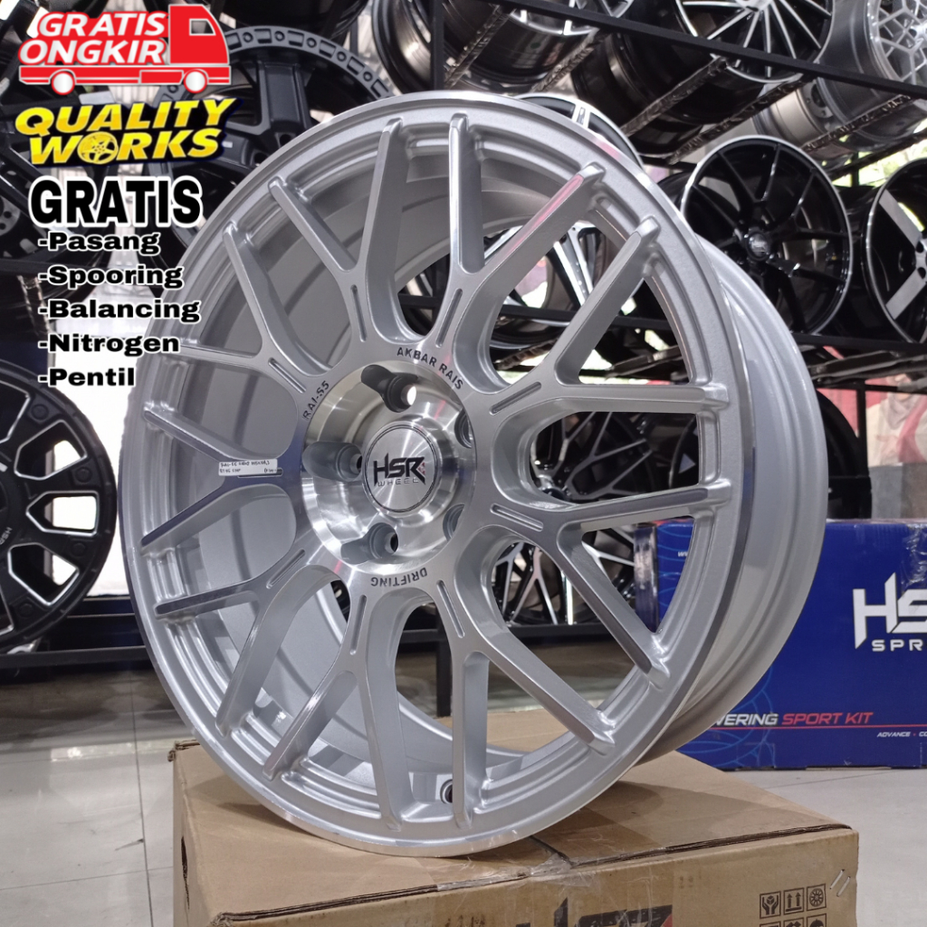 Jual Velg Modifikasi Mobil Xpander Ring 18 Velg Hsr Wheel Rai-S5 ...