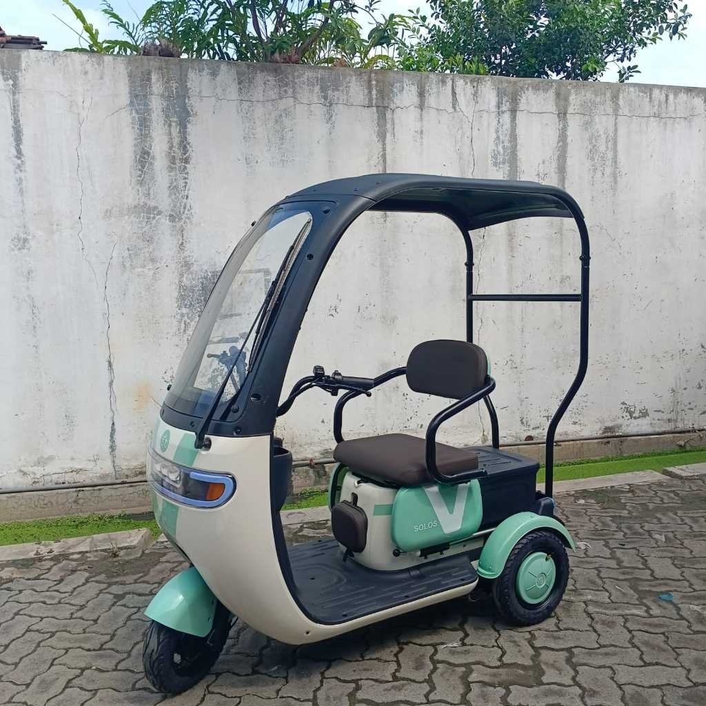 Jual SEPEDA LISTRIK RODA 3 SOLOS LT60 GARANSI RESMI | Shopee Indonesia