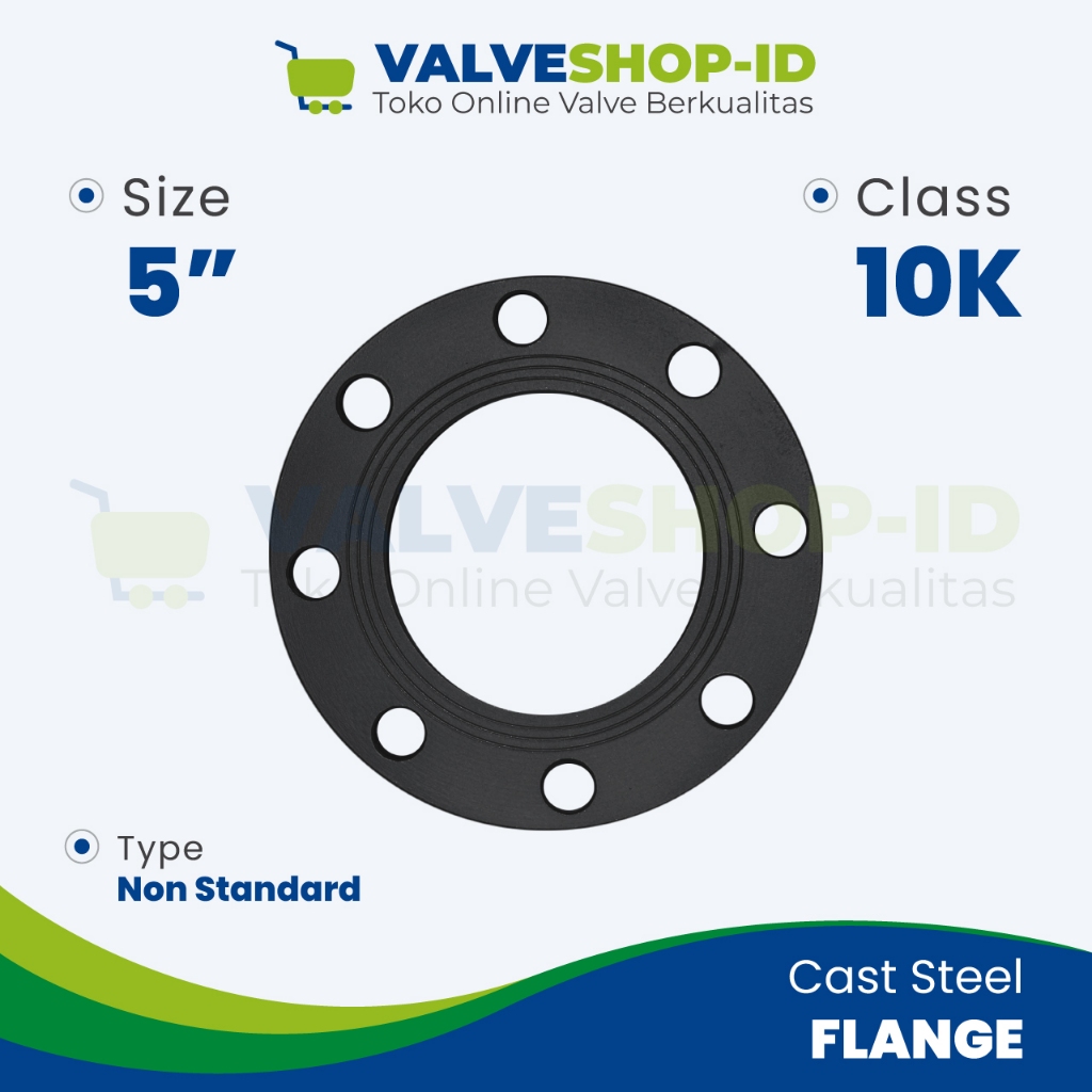 Jual Flange 5" Inch JIS 10K Cast Steel Non Standard | Shopee Indonesia