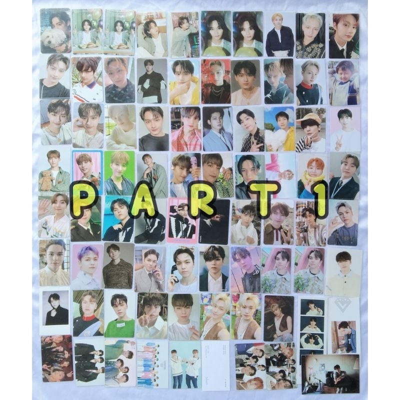 Jual OFFICIAL PHOTOCARD SEVENTEEN JEONGHAN JUNHUI WONWOO DOKYEOM MINGYU SEUNGKWAN VERNON DINO ...