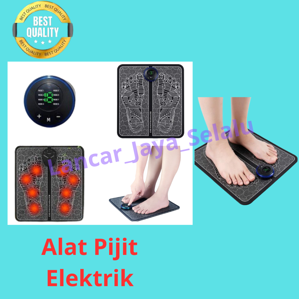 Jual Alat Pijat Elektrik Akupuntur Foot Massager Teraphy Kaki Refleksi Kaki Pemijat Elektrik ...