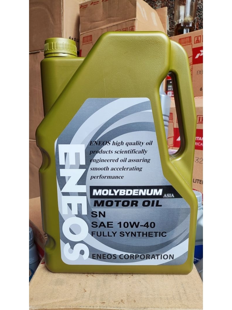 Jual Oli Mobil Eneos Molybdenum SAE 10W-40 SN (4 Liter) | Shopee Indonesia
