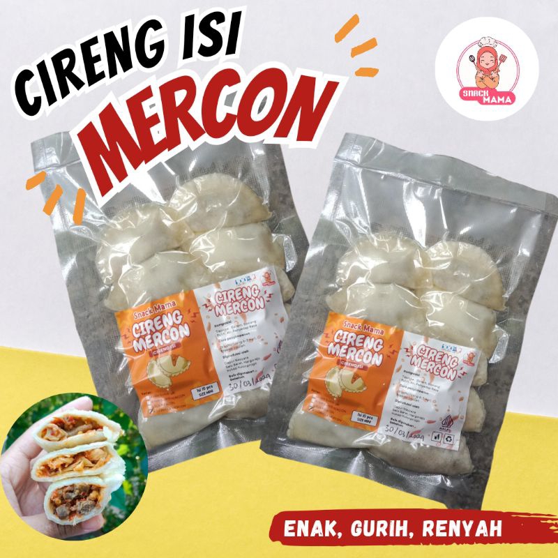 Jual Snack Mama - Cireng Isi Ayam Suwir Mercon Size Mini Isi 10pcs ...