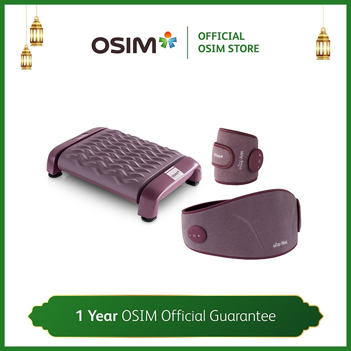 Jual OSIM Bundling uZap Waist + uZap Arm + uZap Foot | Shopee Indonesia