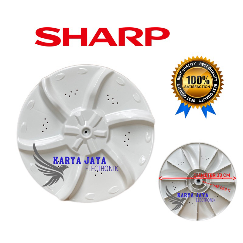 Jual Pulsator Mesin Cuci Sharp ESF 800H Top Loading Bukaan Pintu Atas | Shopee Indonesia