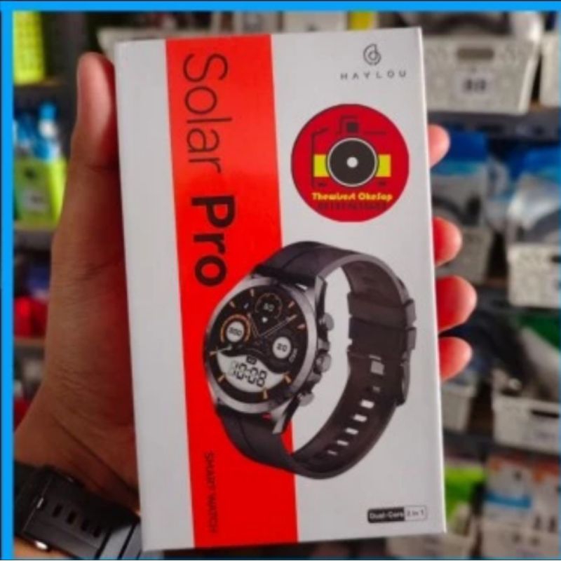 Jual Smartwatch Haylou Solar Pro LS18 Amoled smart watch Bluetooth Call ...