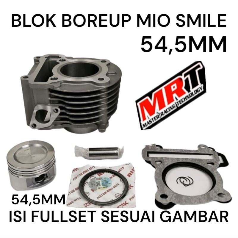 Jual BLOK SEHER BLOK BOREUP MIO SPORTY SMILE 54 54,5 MM | Shopee Indonesia