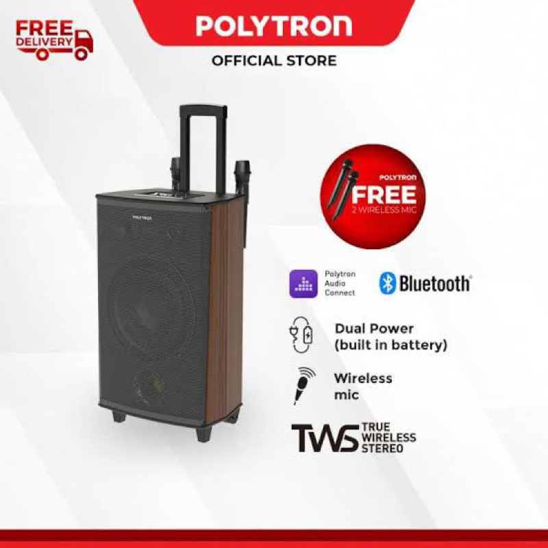 Jual POLYTRON Aktif Speaker Polytron PAS PRO 10F7 / PASPRO 10F7 ...
