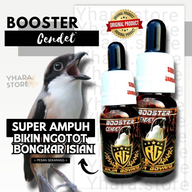 Jual Vitamin burung CENDET, BOOSTER CENDET, RAJA GOYANG 100% ORIGINAL ...