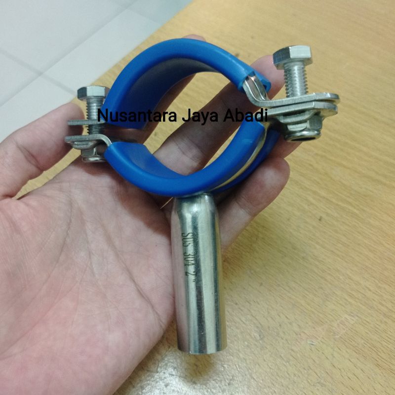 Jual Clamp Pipa Sanitary Stainless 304 Support 2 " inchi 51 mm | Shopee ...