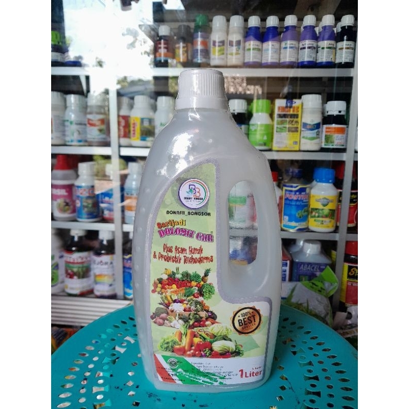 Jual Pupuk Dolomit Cair Plus Asam humik & Probiotik Teichoderma Kemasan ...