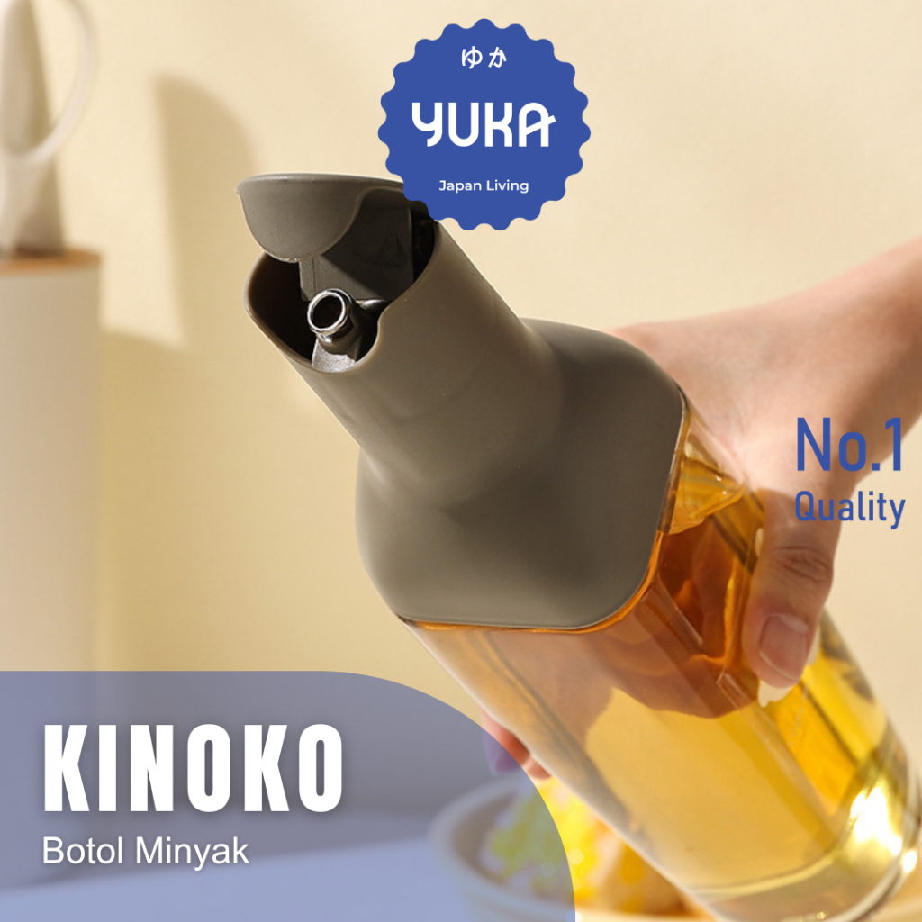 Jual 【YUKA】KINOKO Dispenser Tuang Wijen Olive Oil Minimalis Botol ...