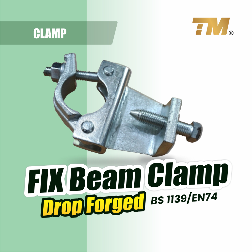 Jual GIRDER FIX & SWIVEL BEAM CLAMP STANDARD BS UNTUK SCAFFOLDING JENIS ...