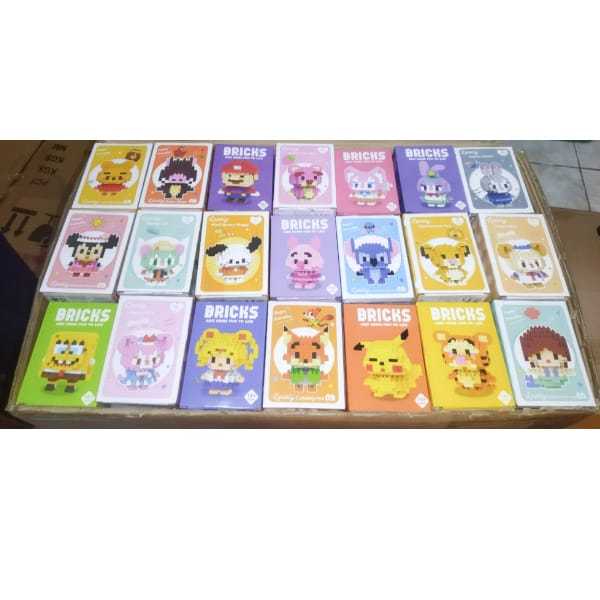 Jual ( KD 1 ) Nano Block Mainan Balok Building Block Nano Bricks Balok ...