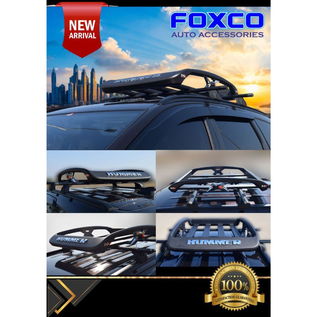 Jual Roof Rack Mobil Hummer Foxco Rak Universal V2 New Model (PROMO ...