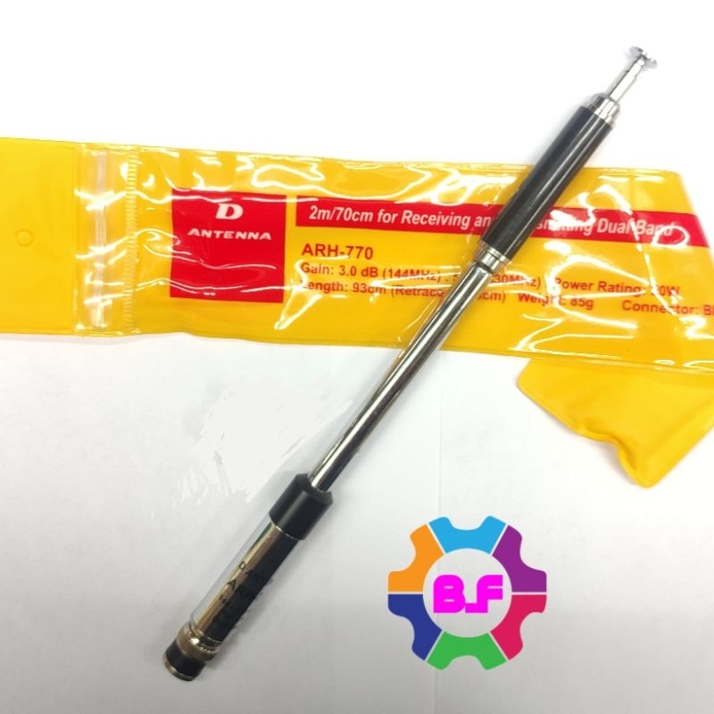 Jual D'ANTENA SUPERSTIK ANTENA HT ARH 770 BNC DUAL BAND | Shopee Indonesia