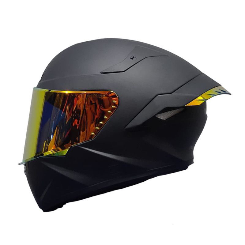 Jual Helm KBR Fullface ttc helm dewasa sni Paket Ganteng spoiler 3D ...