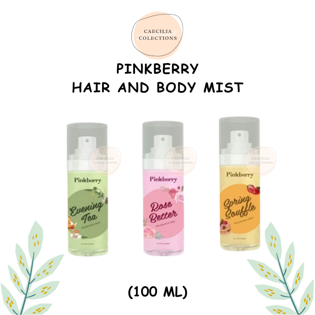 Jual CC - Pinkberry Hair and Body Mist Series 100ml | Shopee Indonesia