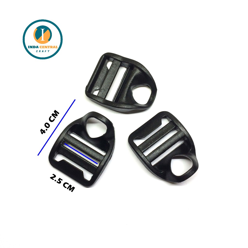 Jual RING RANSEL / RING TANGGA TAS LEBAR 2.5 CM PLASTIK PP SATUAN ...