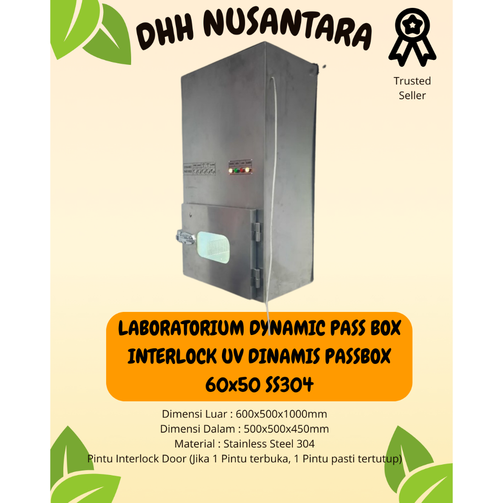 Jual LABORATORIUM DYNAMIC PASS BOX INTERLOCK UV DINAMIS PASSBOX 60x50 ...