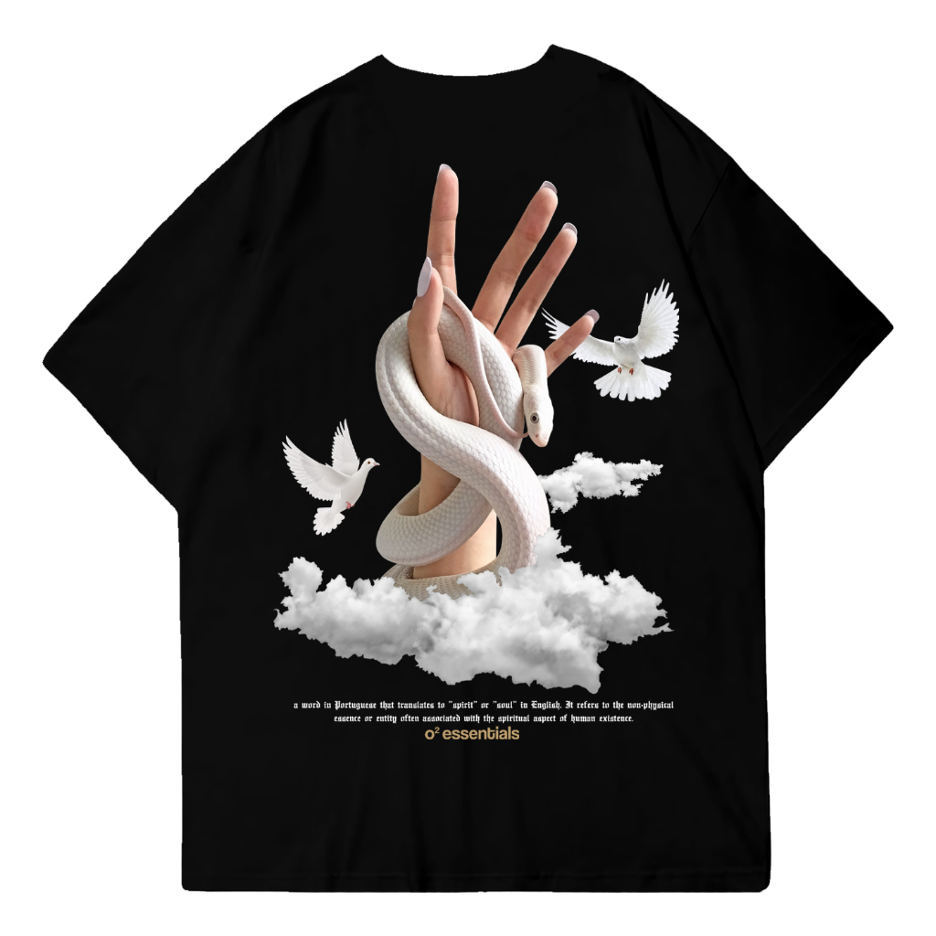 Jual O2 Essentials Kaos Oversize Premium Pria dan Wanita - Snake Hand ...
