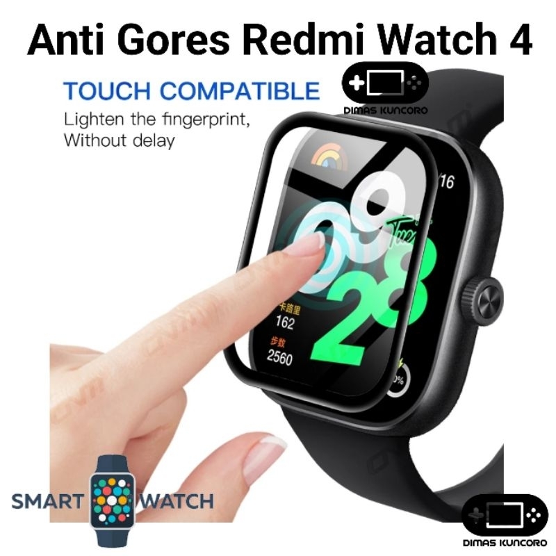 Jual Anti Gores Redmi Watch 4 pelindung layar xiaomi hydrogel curved | Shopee Indonesia