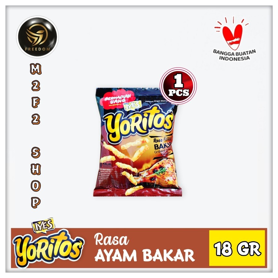 Jual Iyes Snack Yoritos Grilled Chicken Flavour | Camilan Rasa Ayam ...