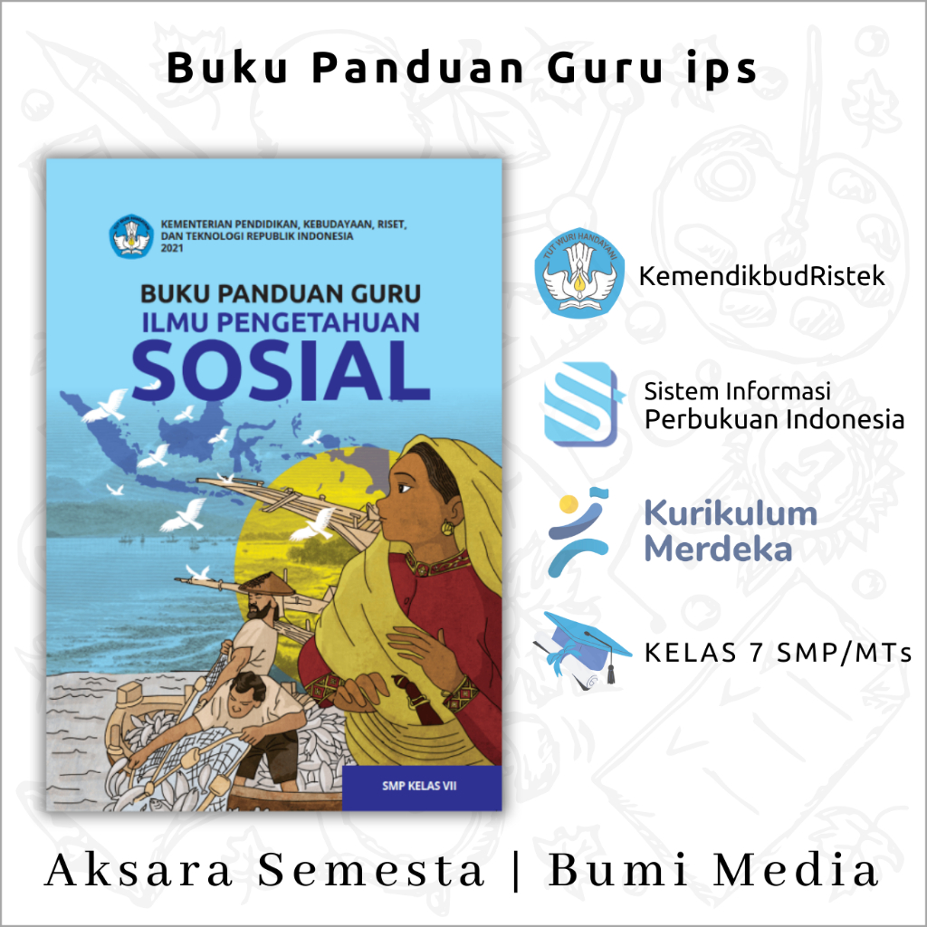 Jual Buku Panduan Guru Ilmu Pengetahuan Sosial SMP Kelas vii 7 Kurikulum Merdeka Terbaru ...