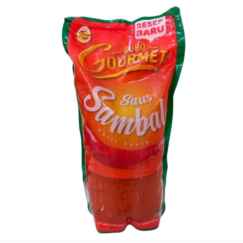Jual Saus sambal Euro Gourmet 1kg / 500gr Saus Tomat Saus Extra Pedas | Shopee Indonesia