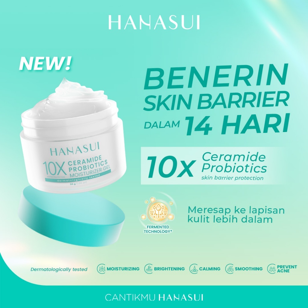 Jual WAJIB CO EXTRA BUBBLE - Hanasui 10X Ceramide Probiotics ...
