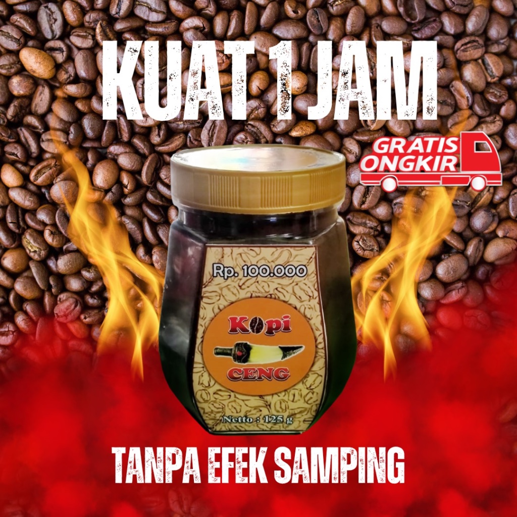 Jual Kopi Stamina Pria KOPI CENG 100% Original [125 gr] Suplemen ...