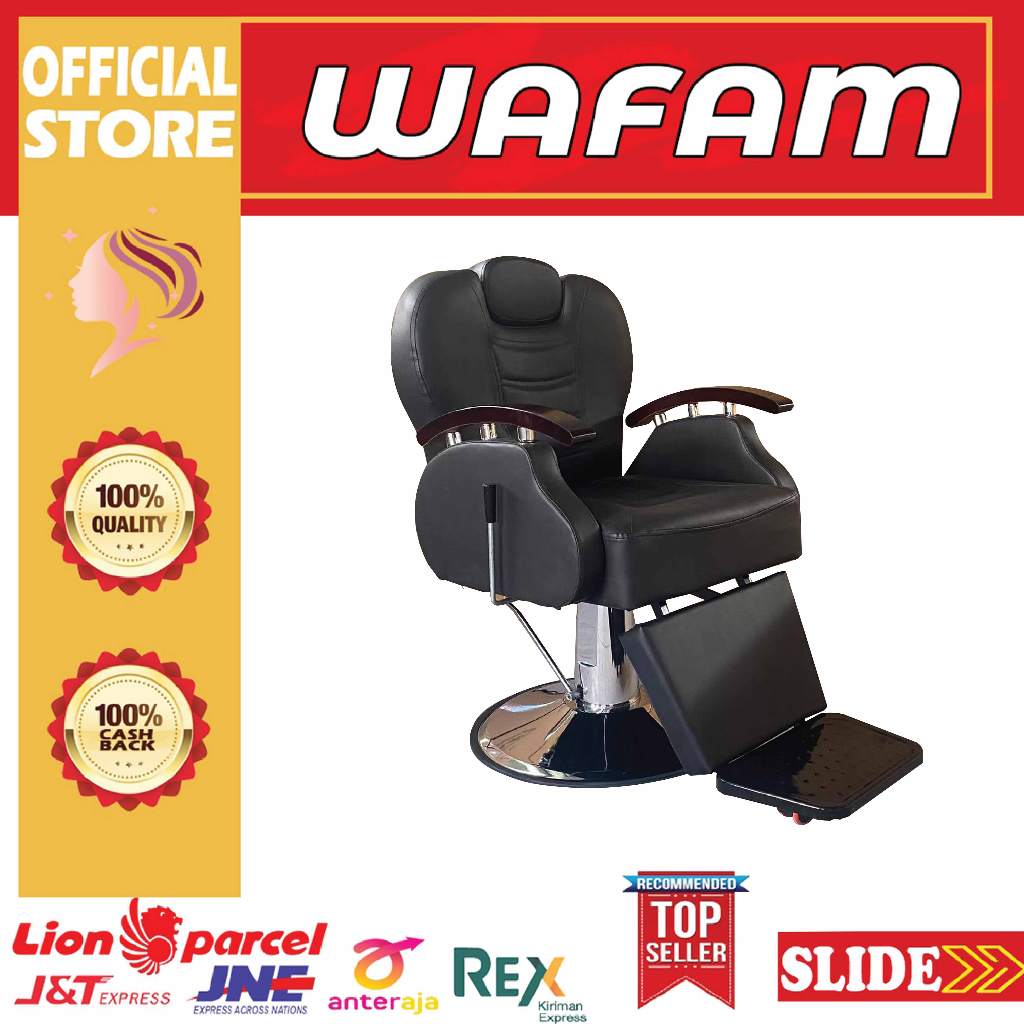 Jual KURSI BARBER HIDROLIK KURSI BARBER SHOP JS - 305 KURSI POTONG RAMBUT | Shopee Indonesia