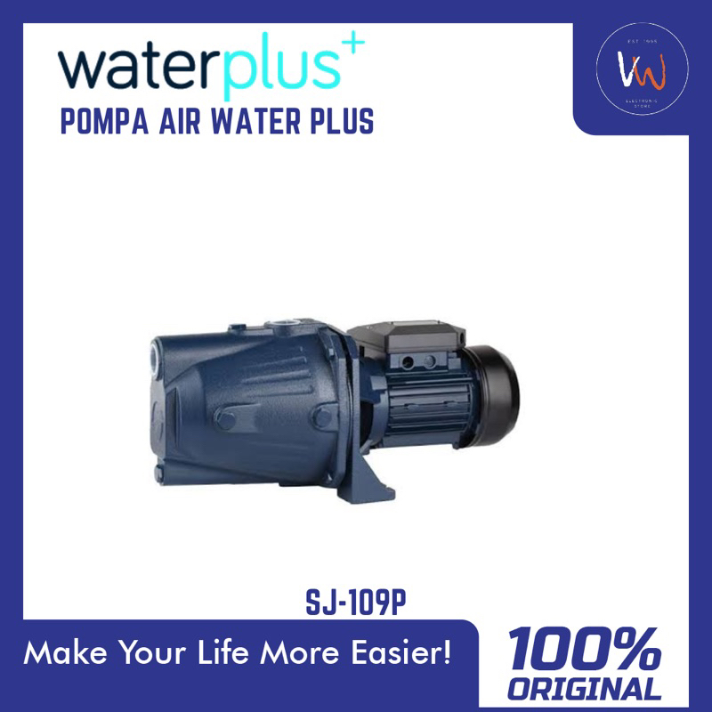 Jual Pompa Air Semi Jet Pump Water Plus SJ-109P / Pompa Penyedot Air | Shopee Indonesia