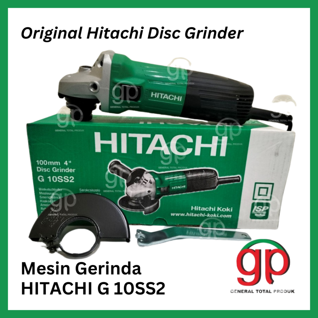 Jual Original Hitachi Disc Grinder G10SS2 / Mesin Gerinda HITACHI G ...
