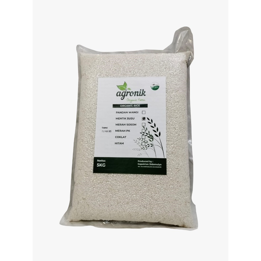 Jual BERAS AGRONIK FARM MENTIK SUSU 2KG | Shopee Indonesia
