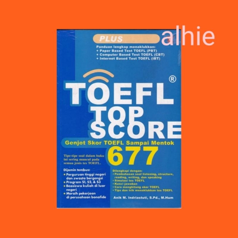 Jual TOEFL TOP SCORE | Shopee Indonesia