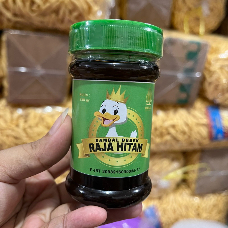 Jual SAMBAL BEBEK RAJA HITAM 1 TOPLES EXP AMAN | Shopee Indonesia