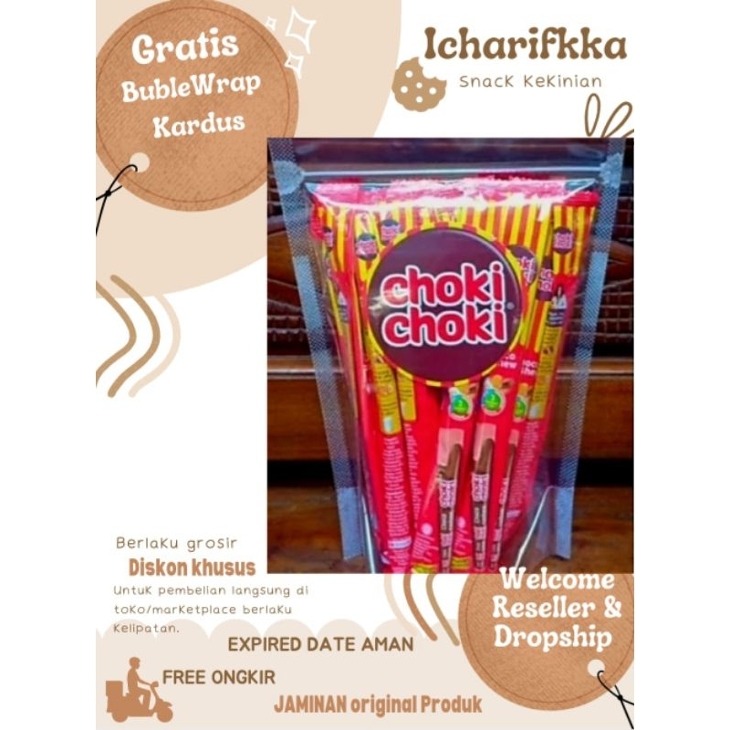Jual promi 3.3 CHOKI CHOKI, coki coki dan GERY Pasta READY STOK snack original SIAP KIRIM ...