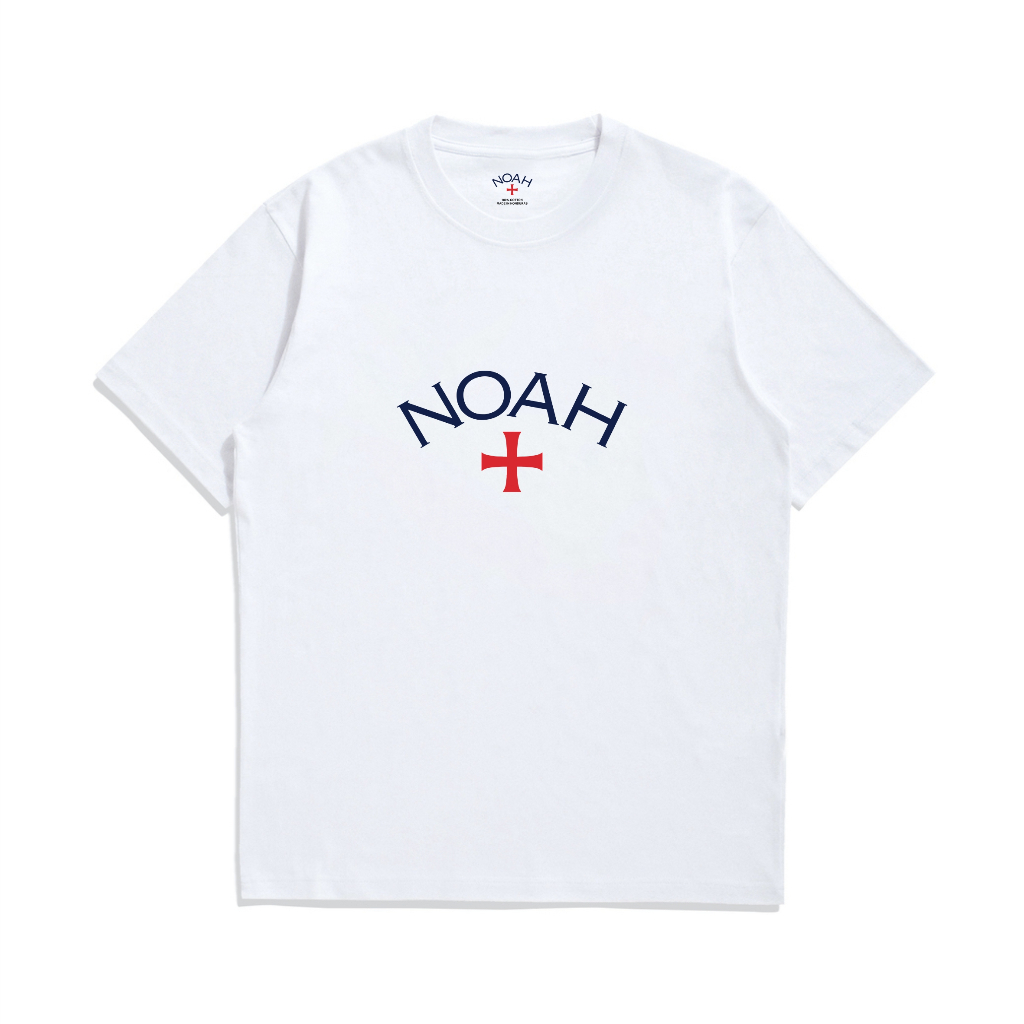 Jual Noah Clothing Tshirt Classic Logo White | Shopee Indonesia