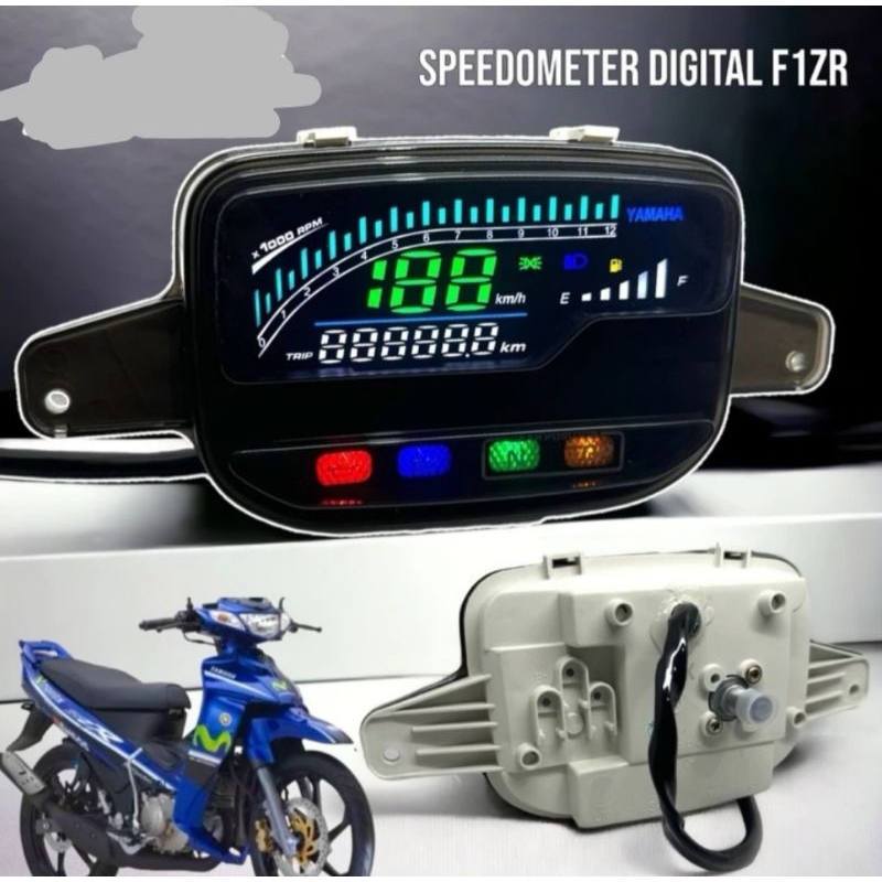 Jual Speedometer Digital F1ZR FizR Force One Vega R Kilometer Digital ...