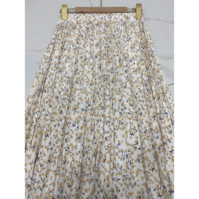 Jual ROK MOTIF BUNGA FLORAL / ROK DAILY KOREAN STYLE / LILY FLOWER ...