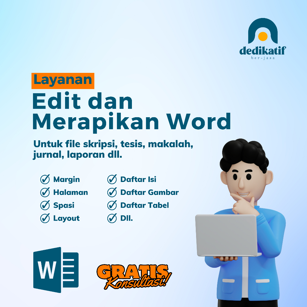 Jual Jasa Edit dan Merapikan Dokumen Word | Shopee Indonesia
