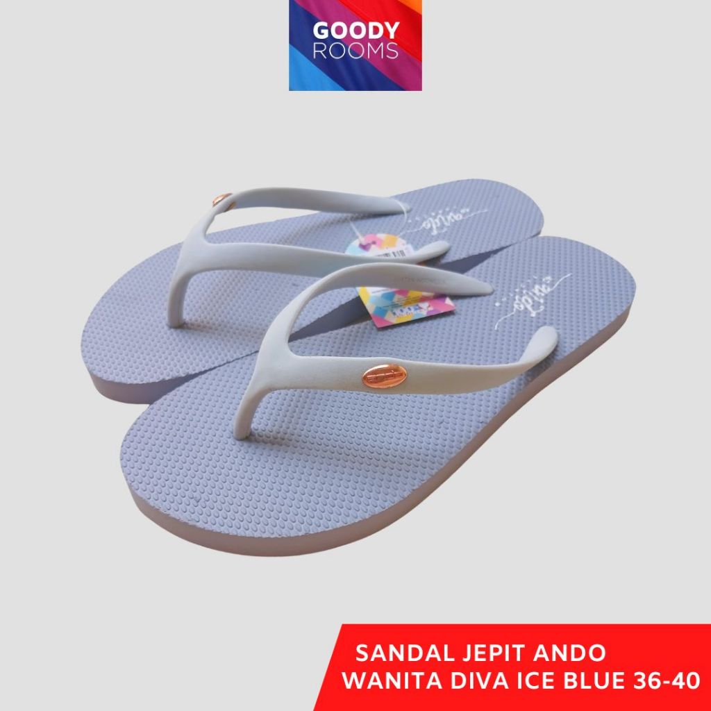 Jual Sandal Jepit Wanita Ando Diva 36 37 38 39 40 | Shopee Indonesia