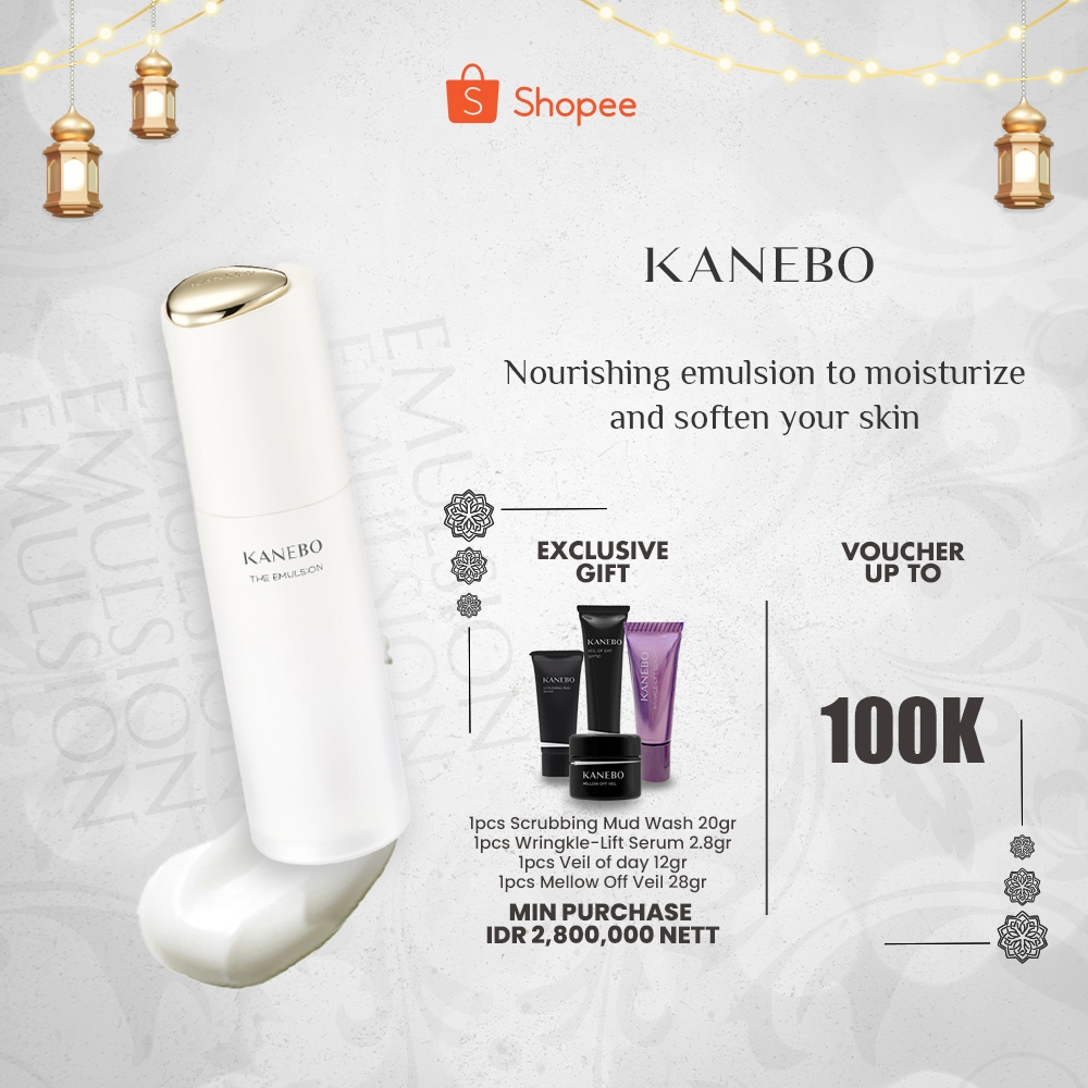 Jual KANEBO The Exceptional Series - The Emulsion 100 ml | Shopee Indonesia