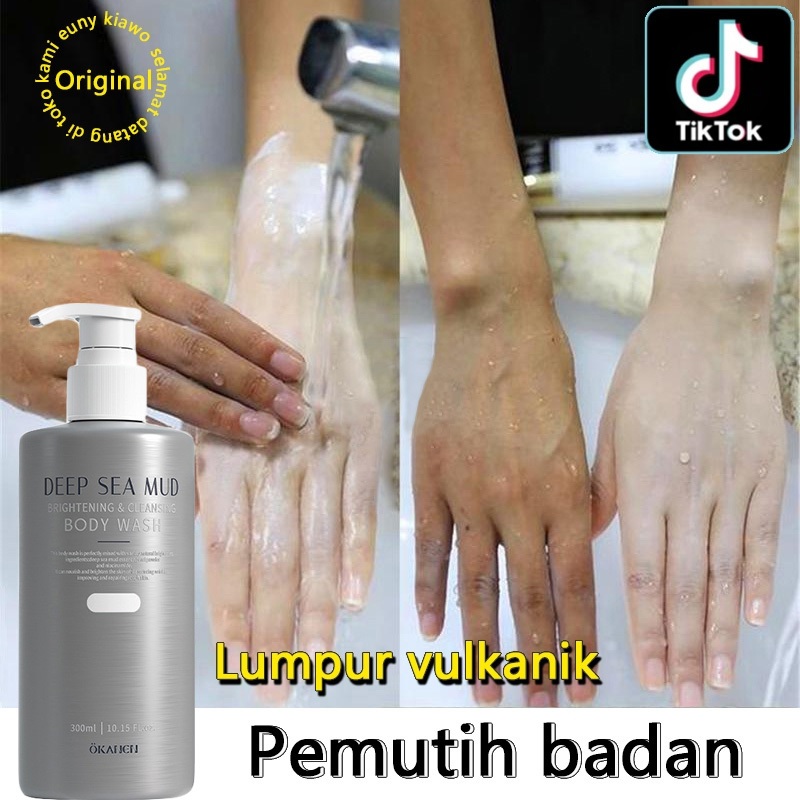 Jual whitening body wash sabun mandi pemutih badan deep sea mud ...