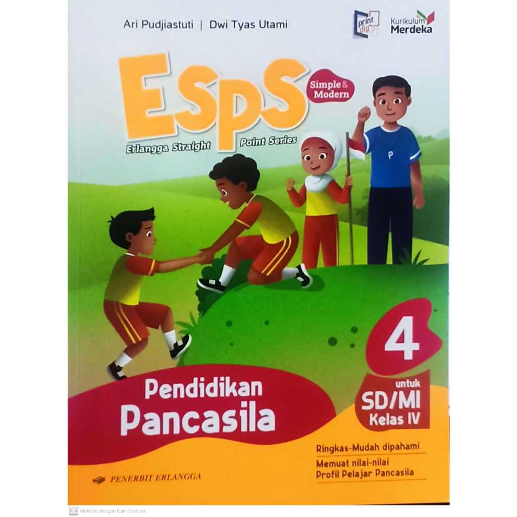 Jual BUKU ESPS PENDIDIKAN PANCASILA REVISI SD/MI KLS.4/KM (KURIKULUM MERDEKA) | Shopee Indonesia