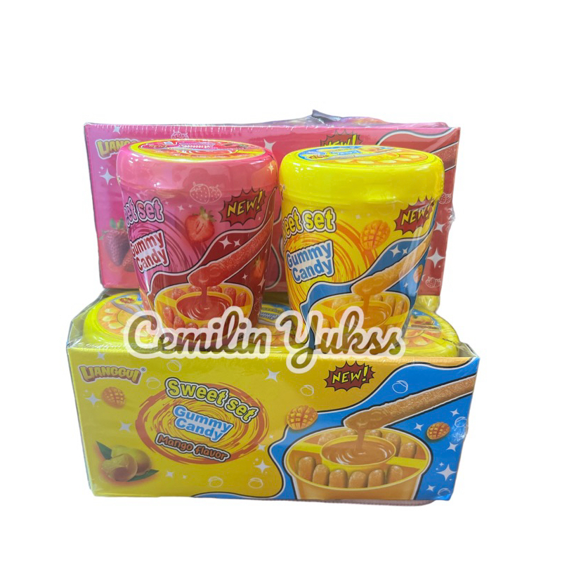 Jual Lianggui Sweet Set Gummy Candy 60g [Eceran 1Botol] Permen Lunak ...