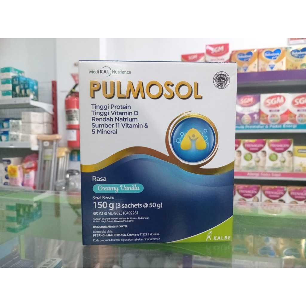 Jual Pulmosol Rasa Creamy Vanilla 150 g | Shopee Indonesia