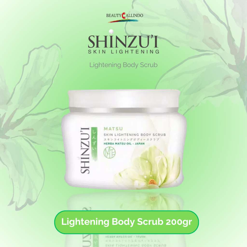 Jual Shinzui Matsu Skin Lightening Body Scrub 200g | Shopee Indonesia