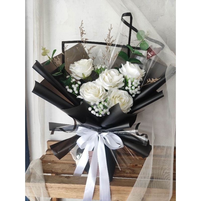 Jual Buket bunga artificial premium, lamaran, wisuda, kado, tunangan ...